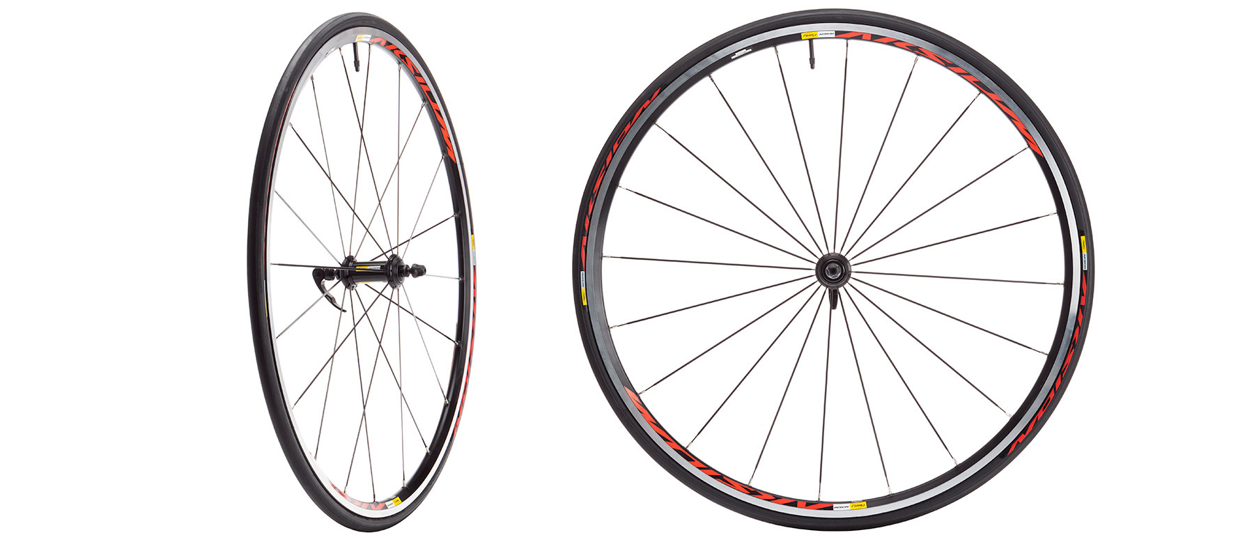 Mavic Aksium WTS Red Front Wheel 2014 DEMO Excel Sports | Shop Online ...